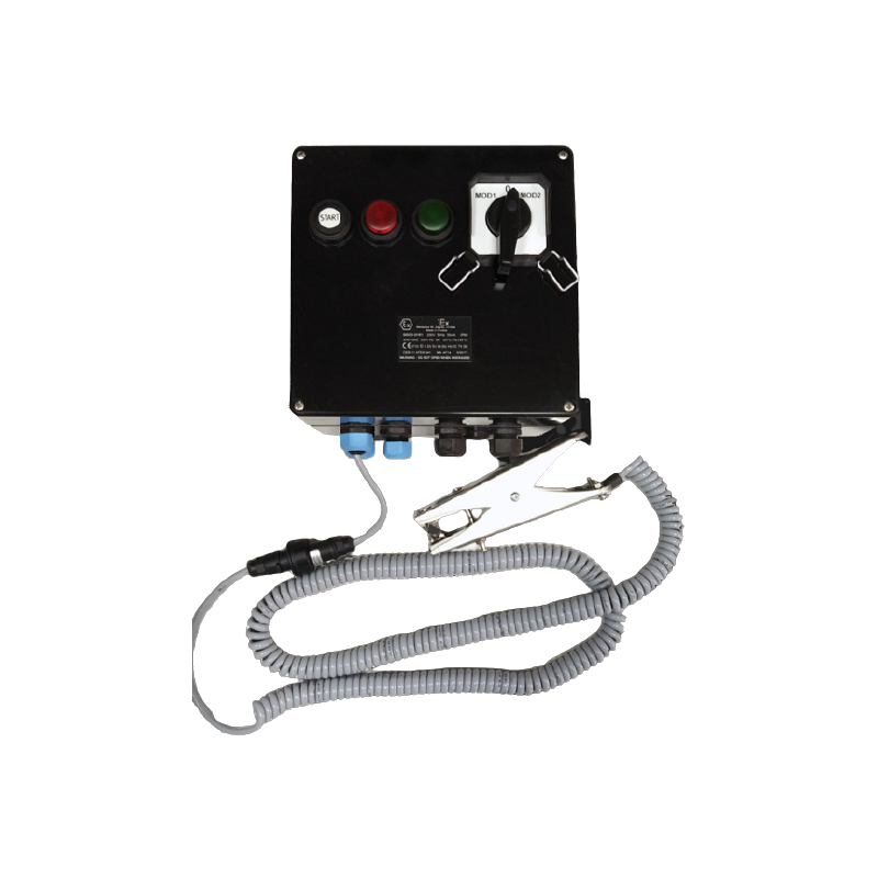 Ex grounding control device