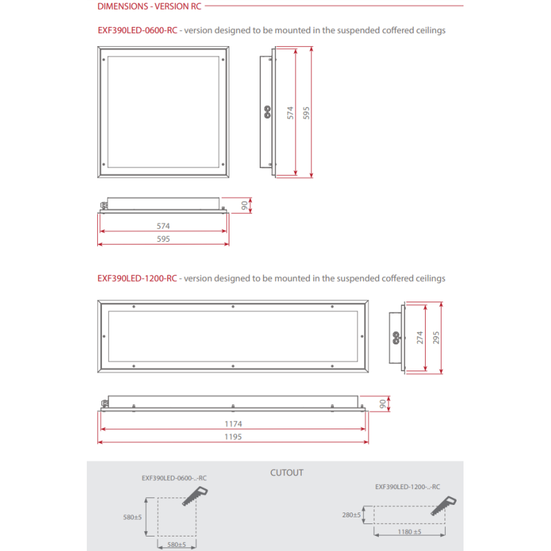 TACAO EXL390LED (Zon 2)